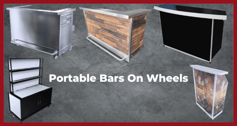 Portable Bars On Wheels | The Portable Bar Company