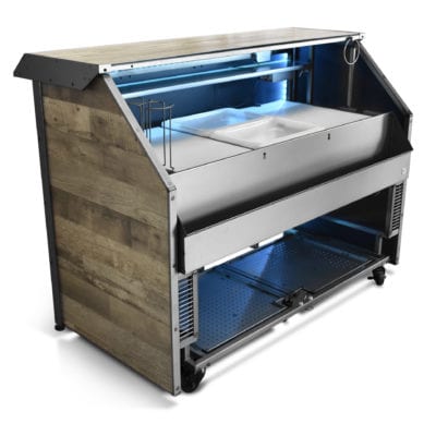 Rustic Professional Portable Bar | The Portable Bar Company