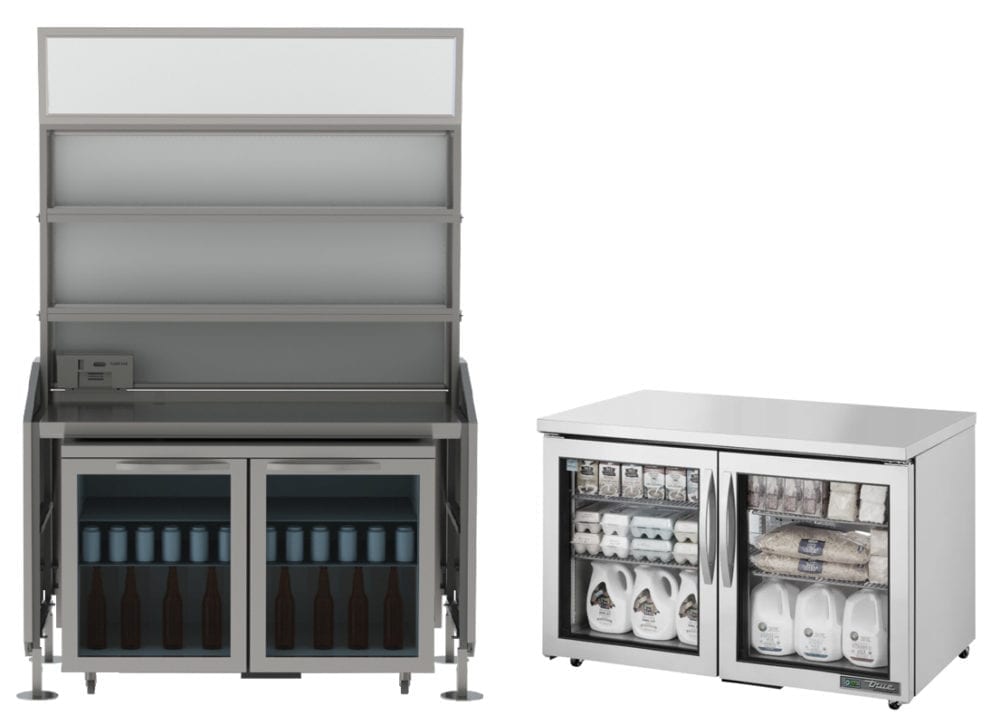 Large Modular Back Bar | All Stainless Steel | The Portable Bar Company