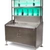 Large Modular Back Bar | All Stainless Steel | The Portable Bar Company