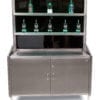 Large Modular Back Bar | All Stainless Steel | The Portable Bar Company