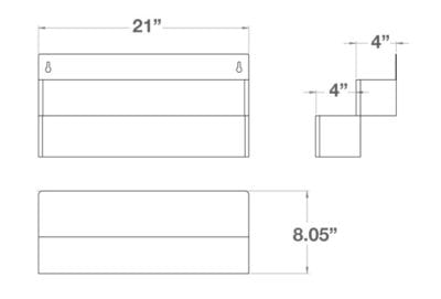 The Portable Bar Company - Half-Length / Tiered Speed Rail