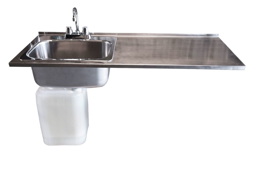 The Portable Bar Company - Grey Water Sink