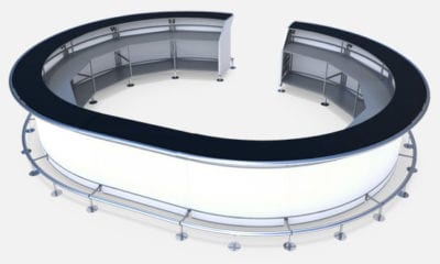 Circular Flash Bar Modular Systems | The Portable Bar Company