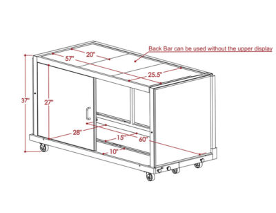 The Portable Bar Company - Fold & Roll Back Bar
