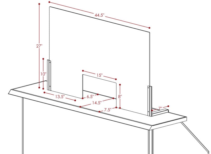 The Portable Bar Company - Sneeze Guard for Professional & Standard Bars